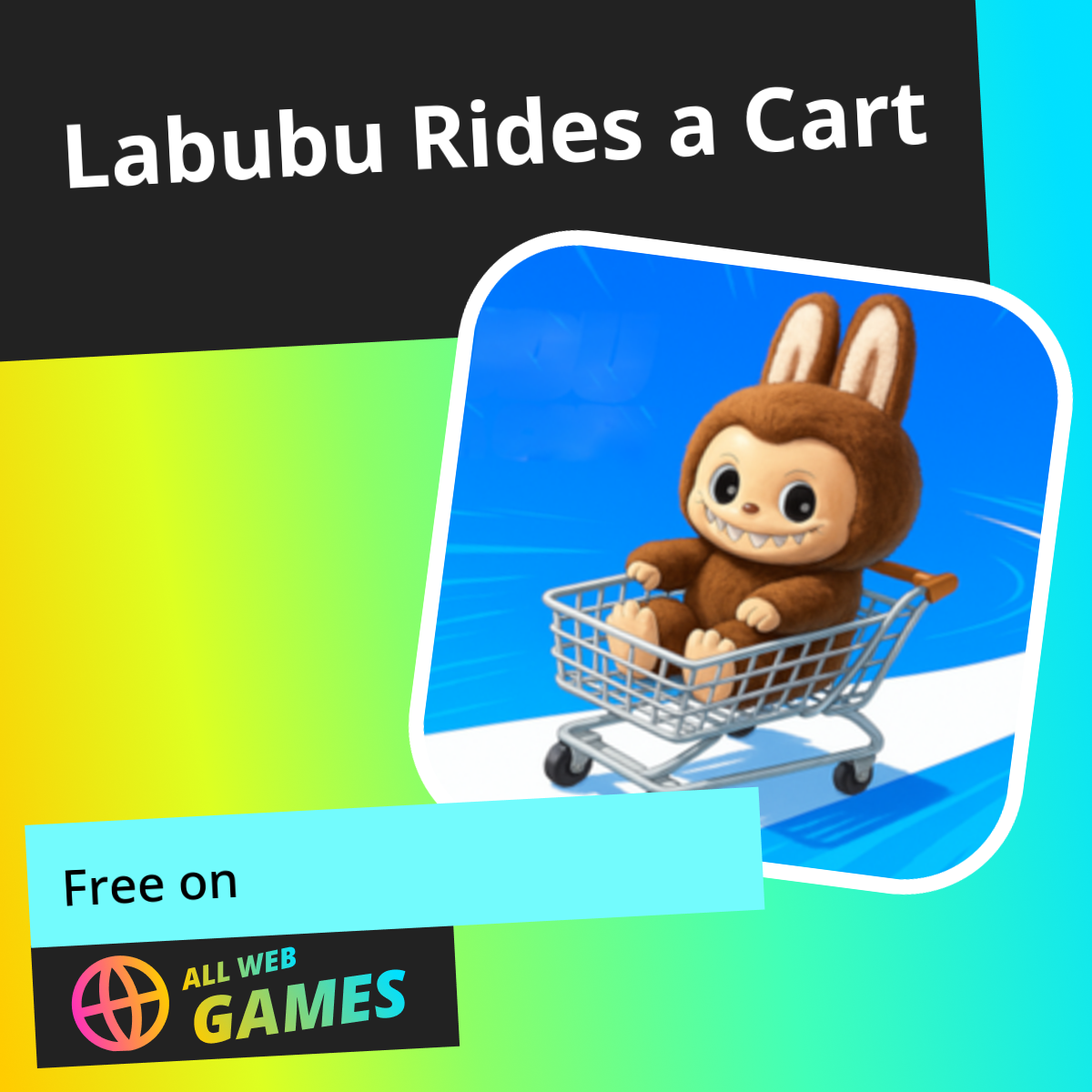 Labubu Rides a Cart (by AM): Play Online For Free On AllWebGames