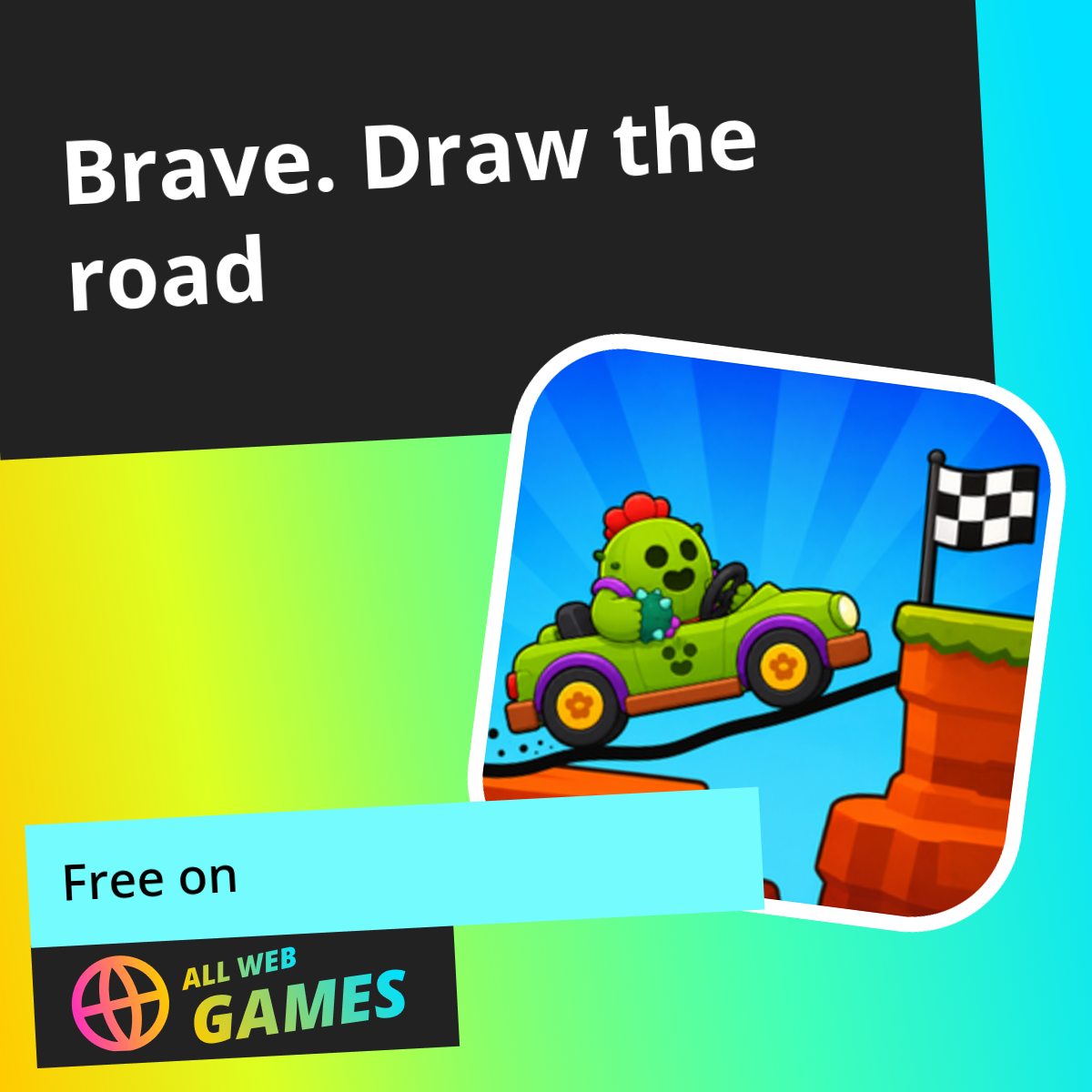 Brave. Draw the road: Play Online For Free On AllWebGames