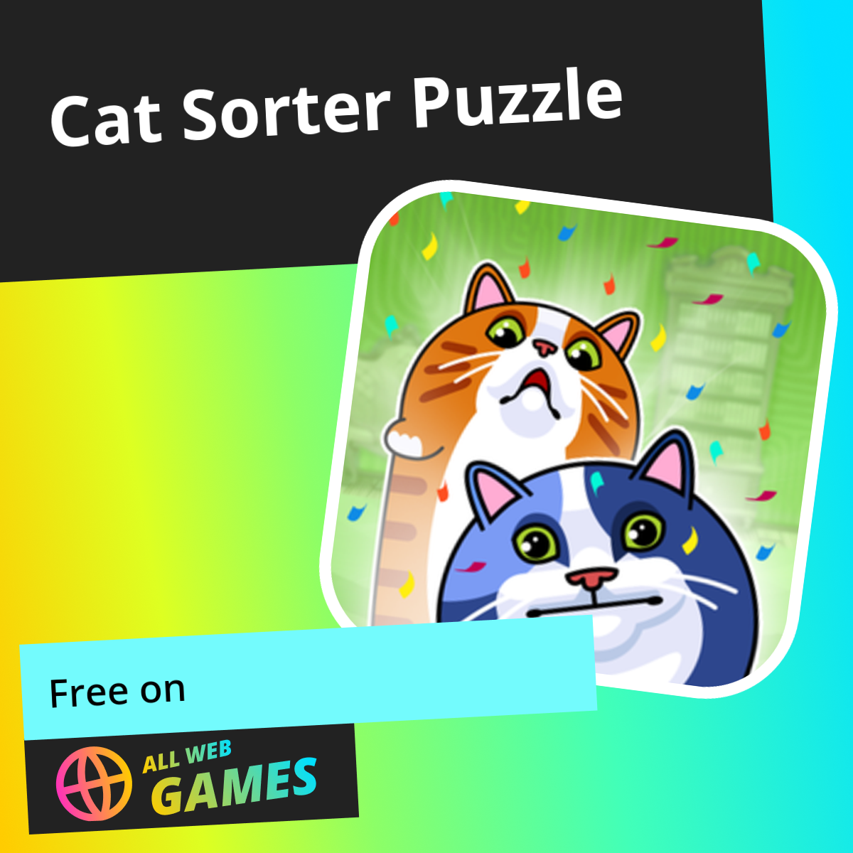 Cat Sorter Puzzle (by Cozy Games): Play Online For Free On AllWebGames