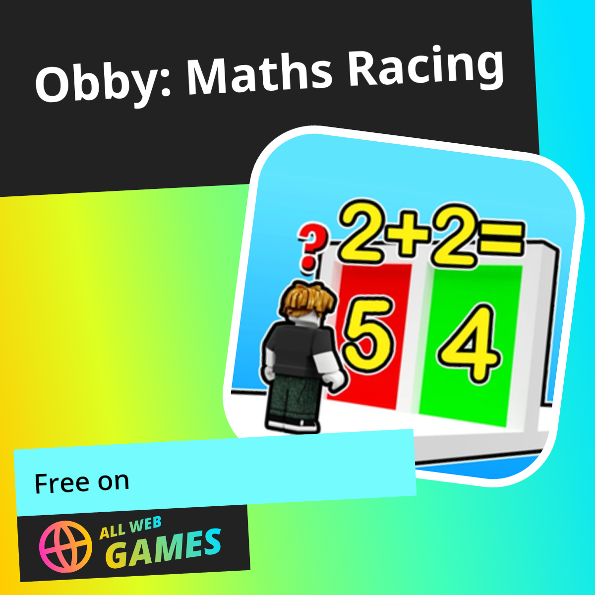 Obby: Maths Racing (بواسطة Cicadagamesforall): العب على الإنترنت مجانًا ...