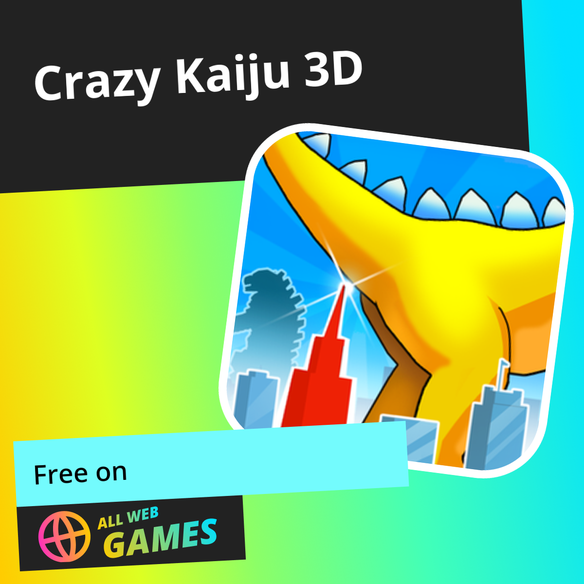 Crazy Kaiju 3D (by Mad Pixel): Play Online For Free On AllWebGames