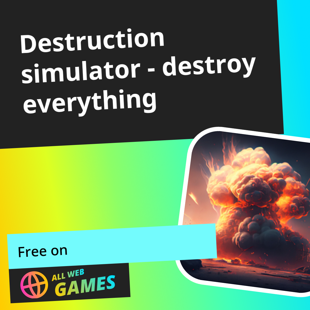 Destruction simulator - destroy everything (by AGames): Play Online For ...