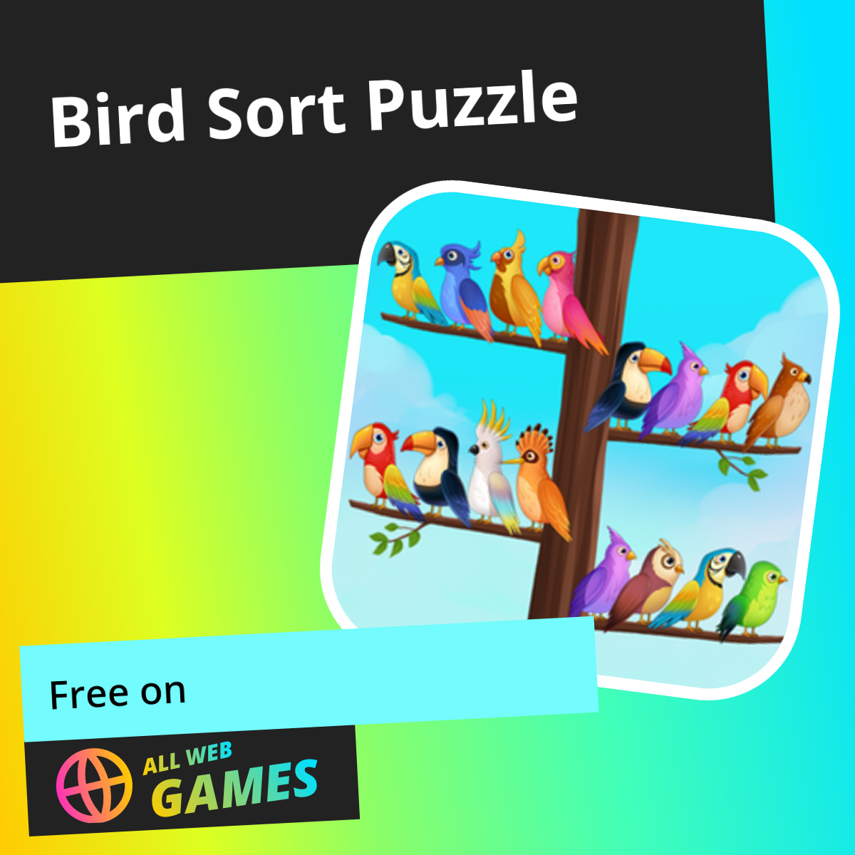 Bird Sort Puzzle (by Citigo): Play Online For Free On AllWebGames