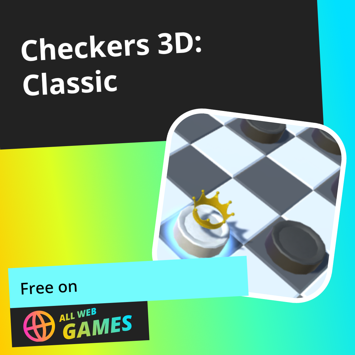 Checkers 3D: Classic (by Pelemenium Games): Play Online For Free On ...