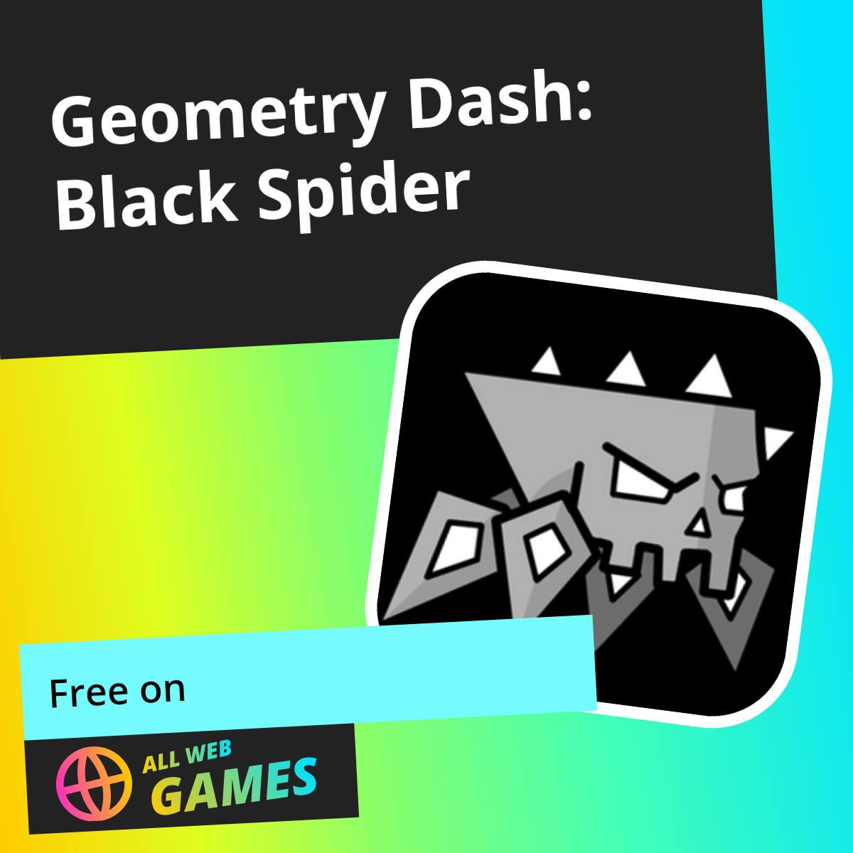 Geometry Dash: Black Spider (by MIKMOK): Play Online For Free On ...