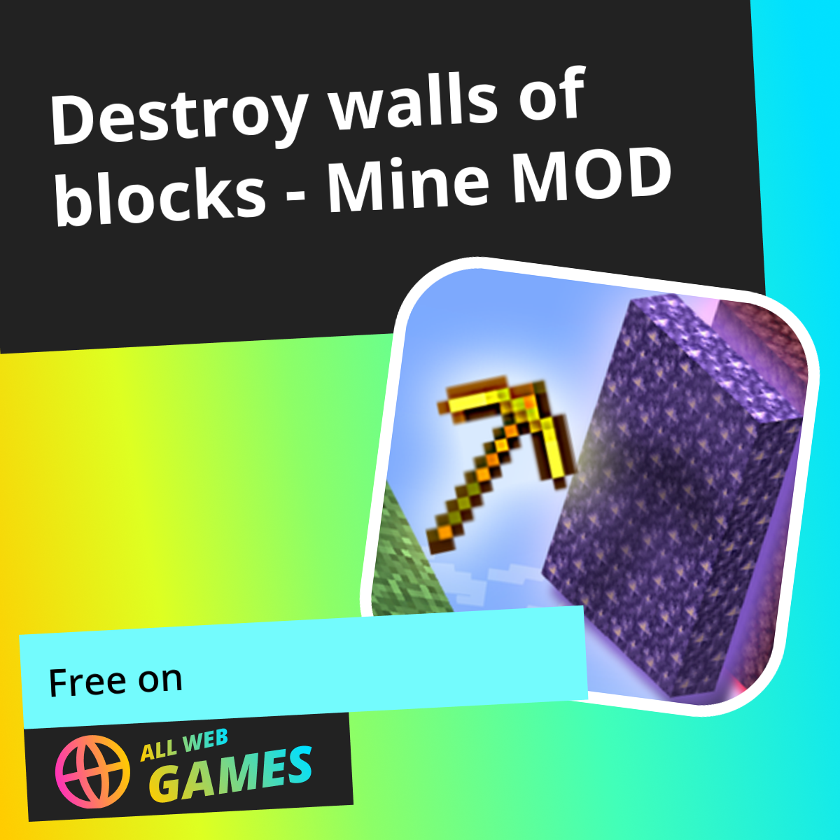 Destroy walls of blocks - Mine MOD (by XFOX STUDIO): Play Online For ...