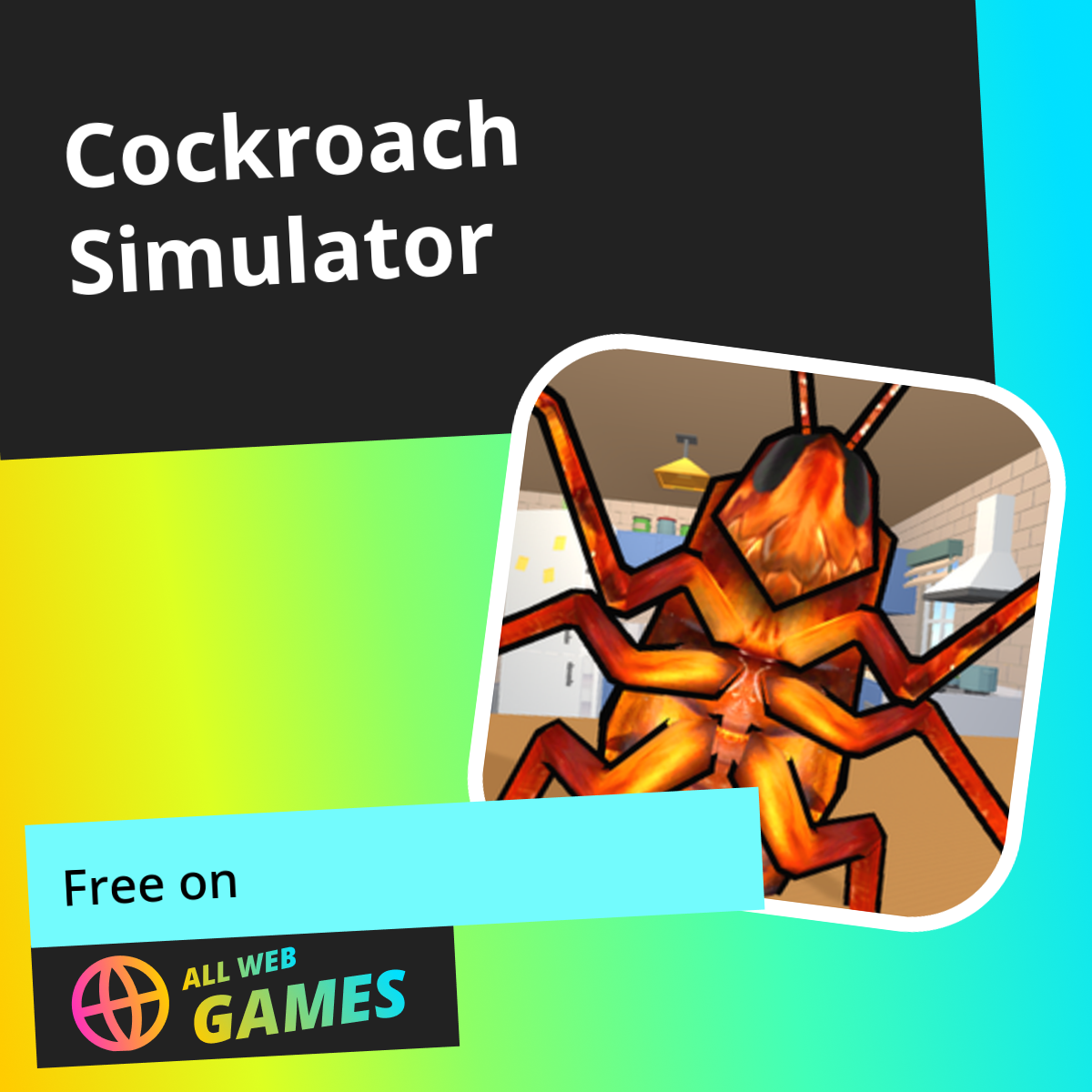 Cockroach Simulator (by JustAlien): Play Online For Free On AllWebGames