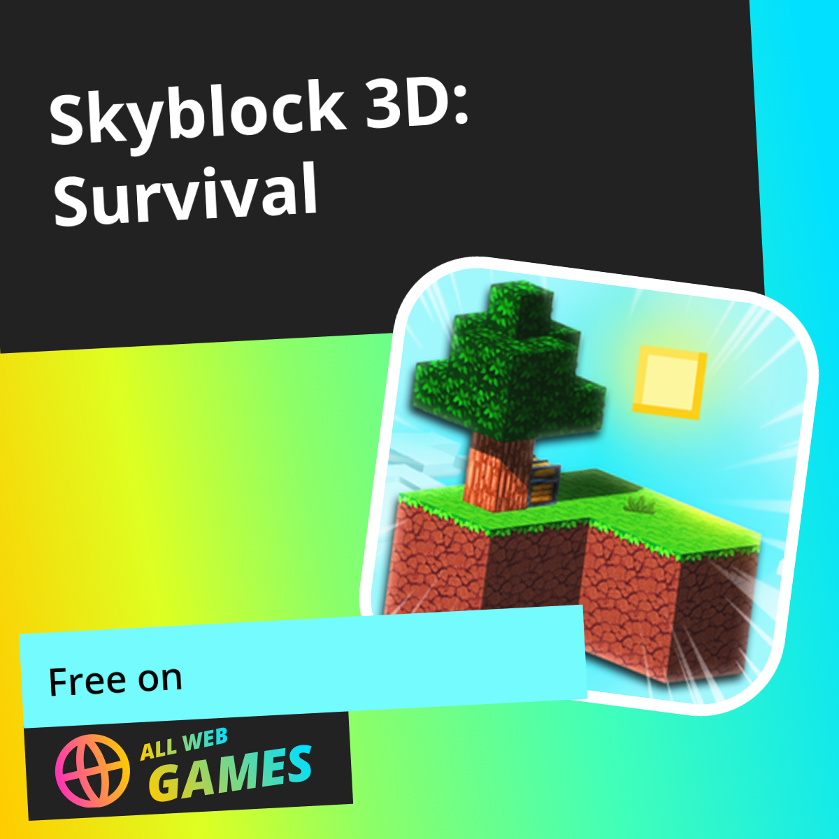 Skyblock 3D: Survival (by Platonov Developer): Play Online For Free On AllWebGames
