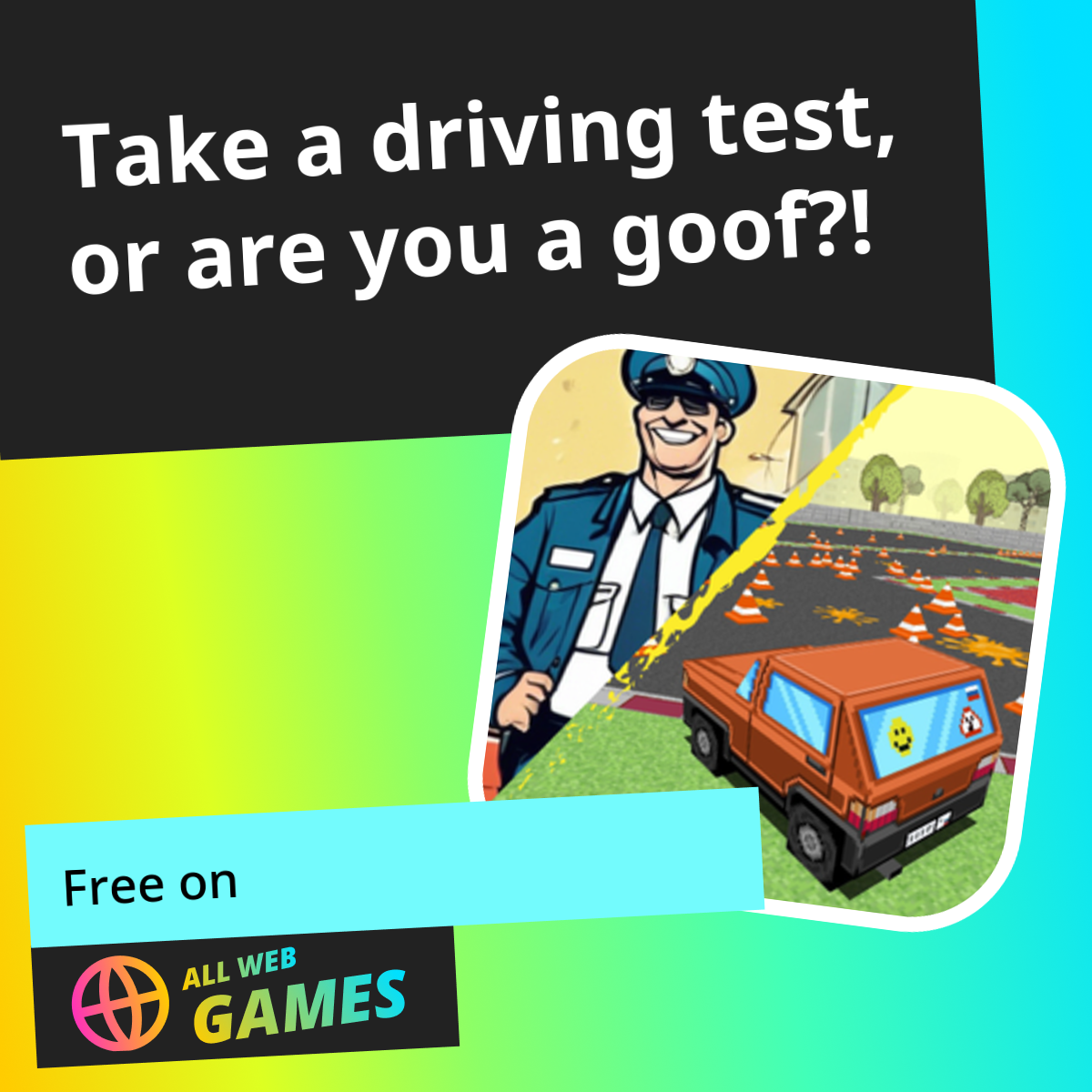 Take a driving test, or are you a goof?!: Play Online For Free On ...