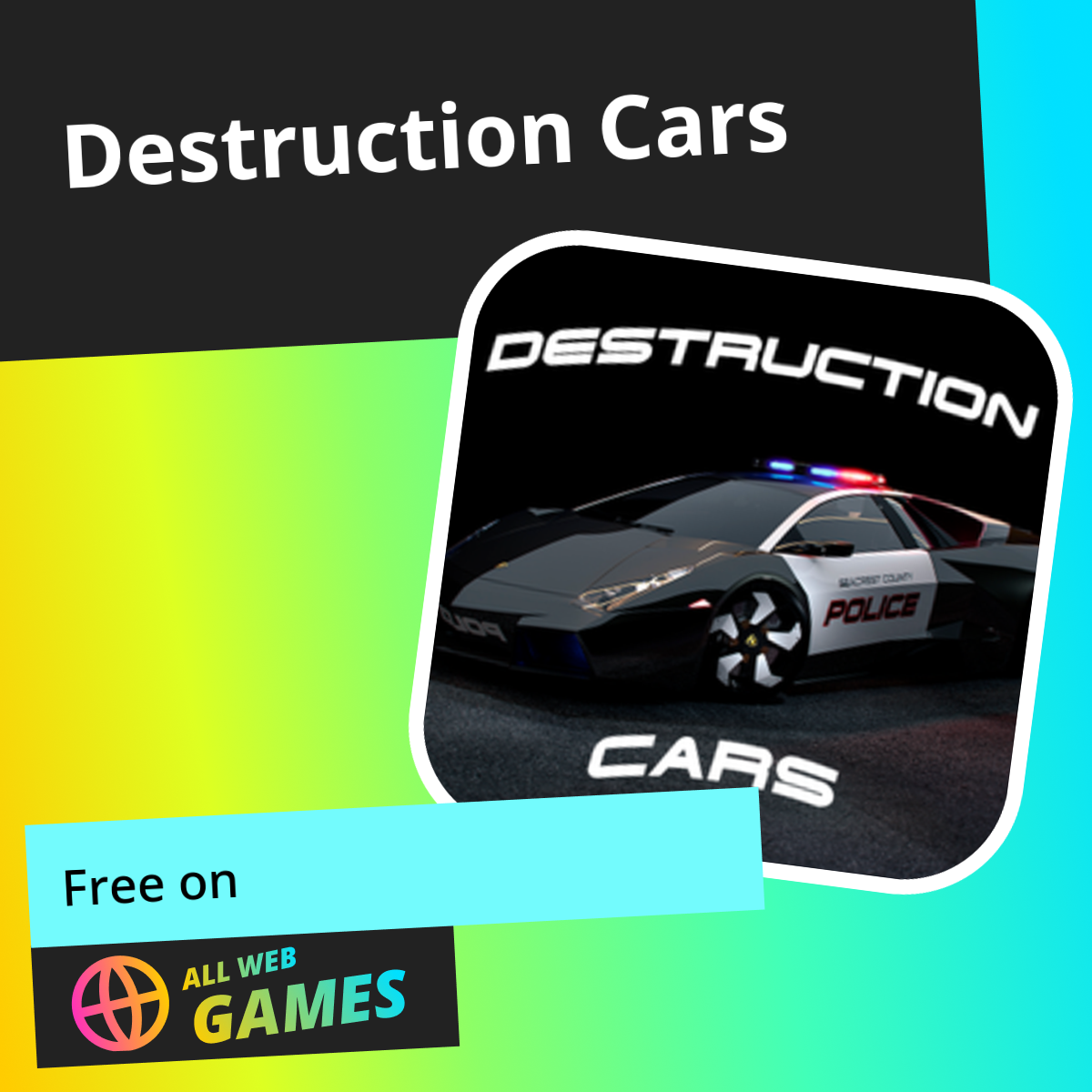 Destruction Cars (by Milano Dev): Play Online For Free On AllWebGames