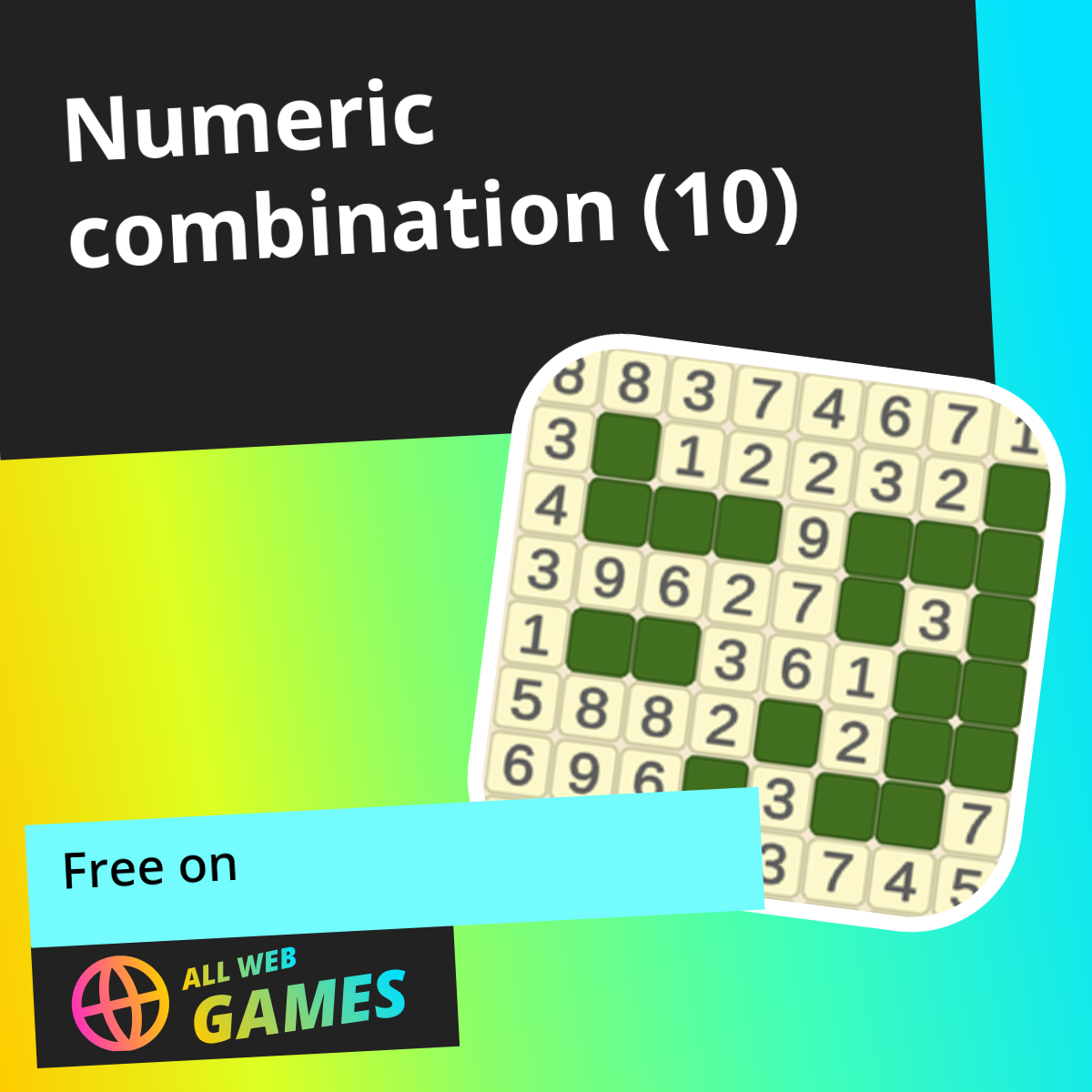 Numeric combination (10) (by Ashtray Studio): Play Online For Free On ...