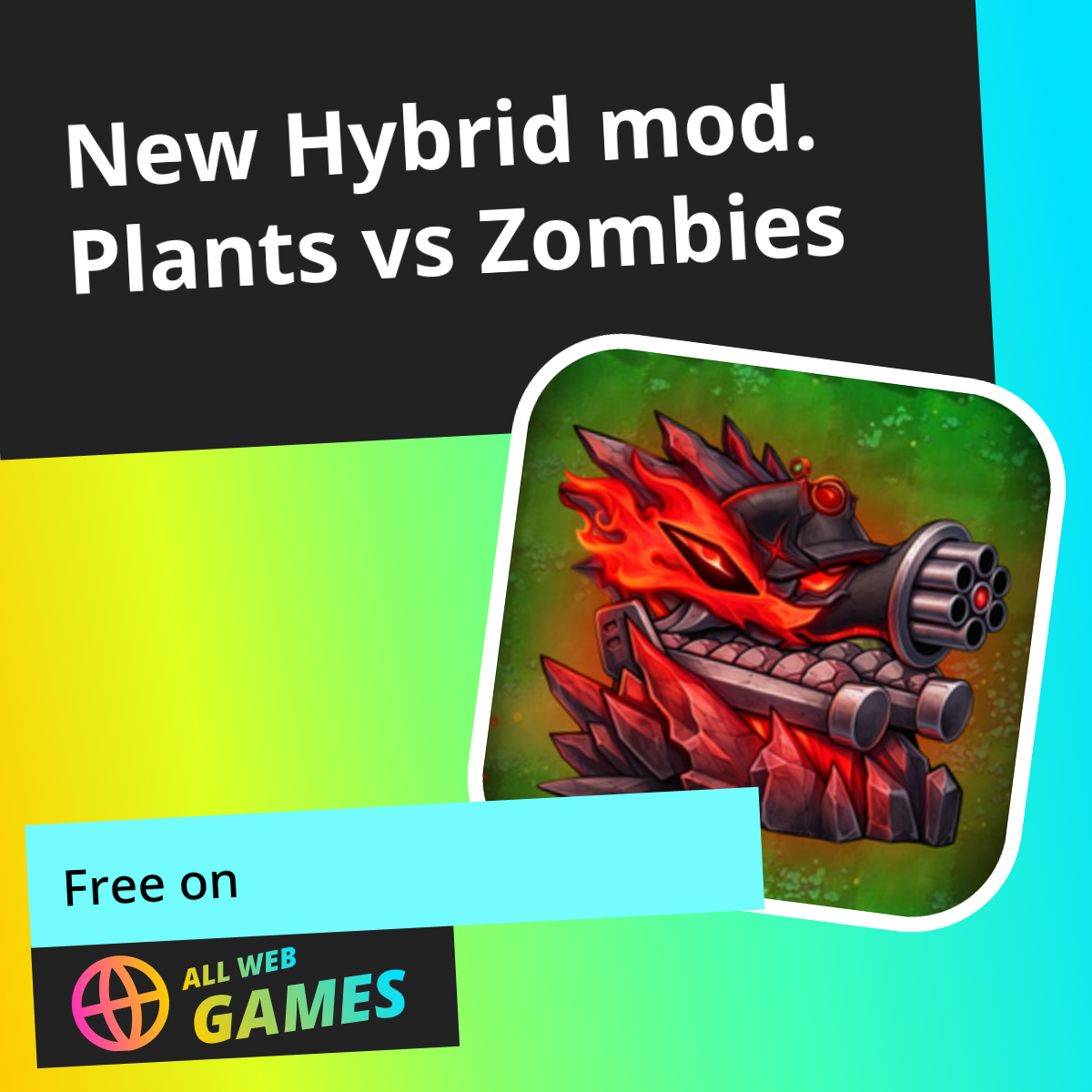 New Hybrid mod. Plants vs Zombies (by Persik): Play Online For Free On ...