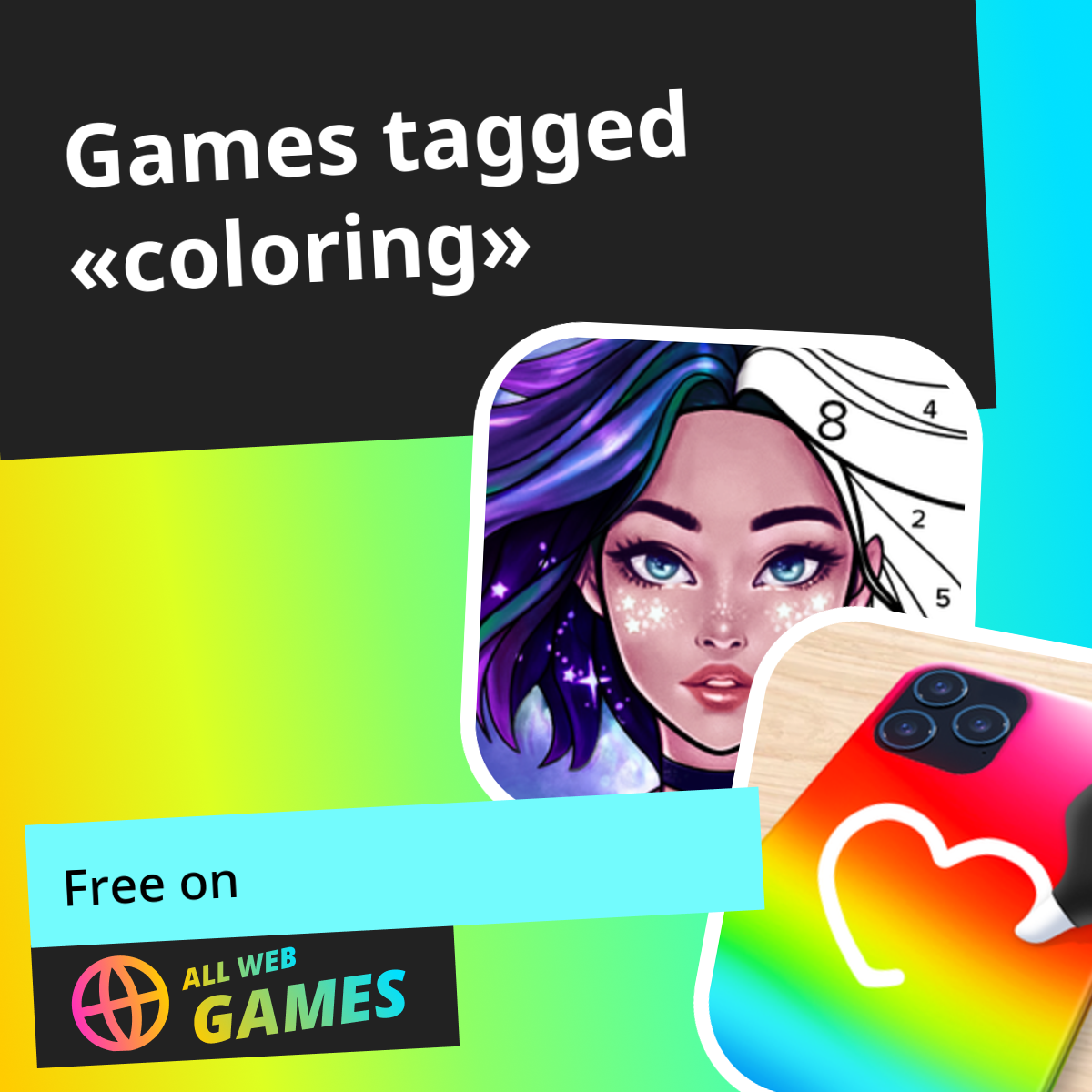 Coloring Games - Play Online for Free on AllWebGames