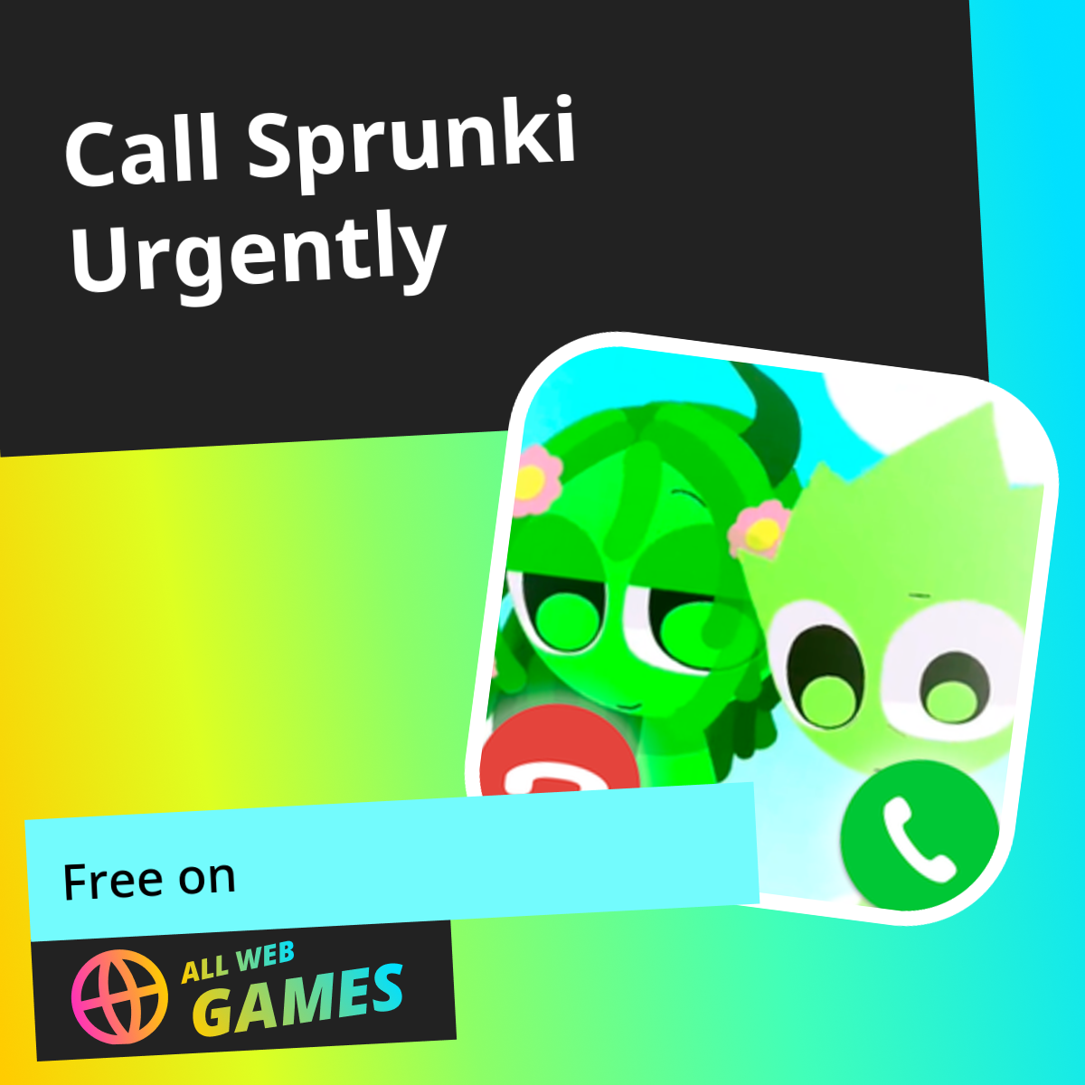 Call Sprunki Urgently: Play Online For Free On AllWebGames