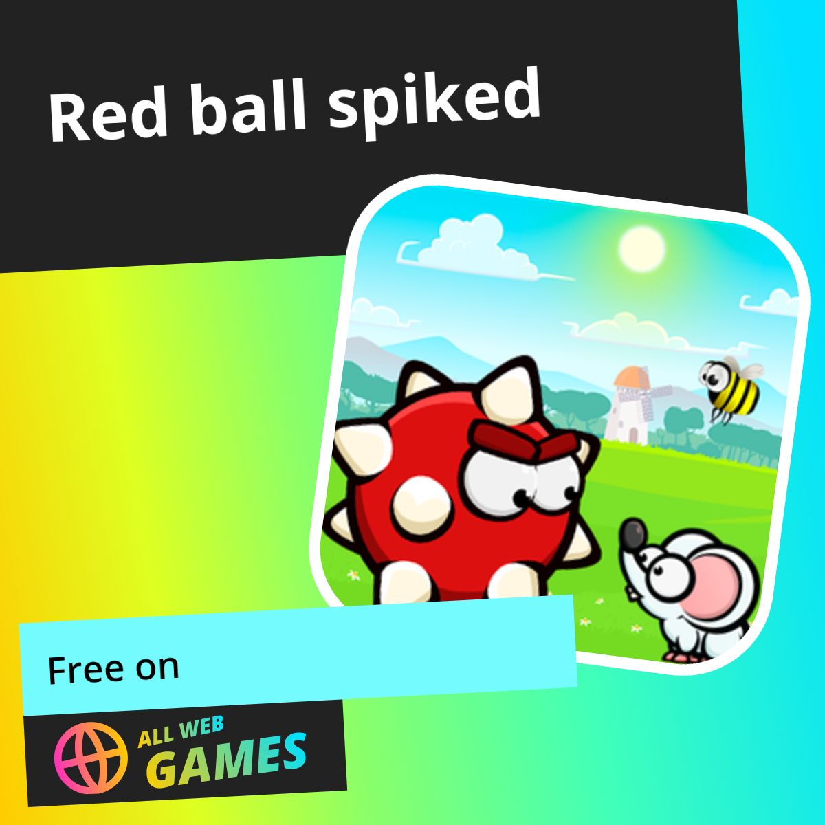 Red ball spiked: Play Online For Free On AllWebGames